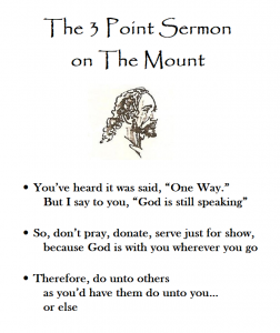 Full-Service July 3, 2022, The 3 Point Sermon on the Mount - Windermere ...